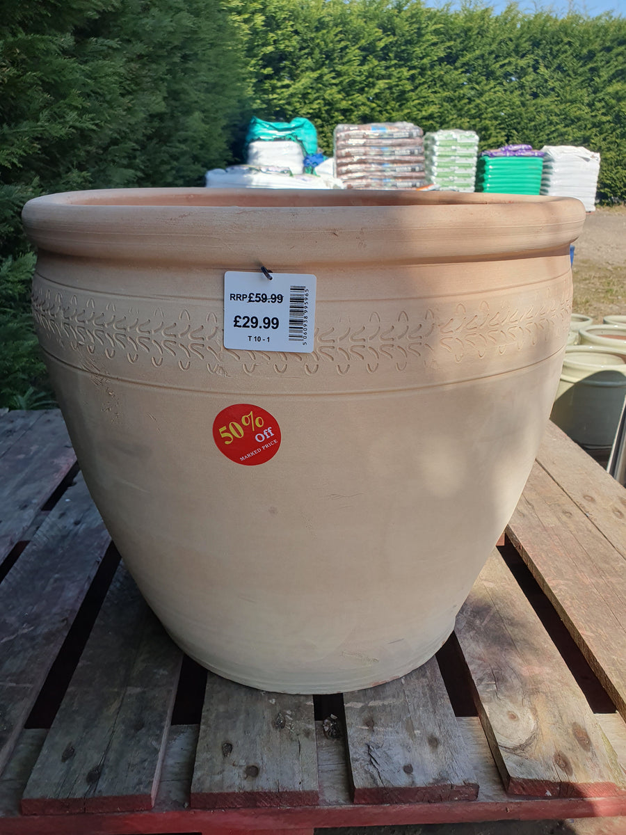 Terracotta Bell Pot Empty *LONDON & SOUTH EAST DELIVERY ONLY* M width ...
